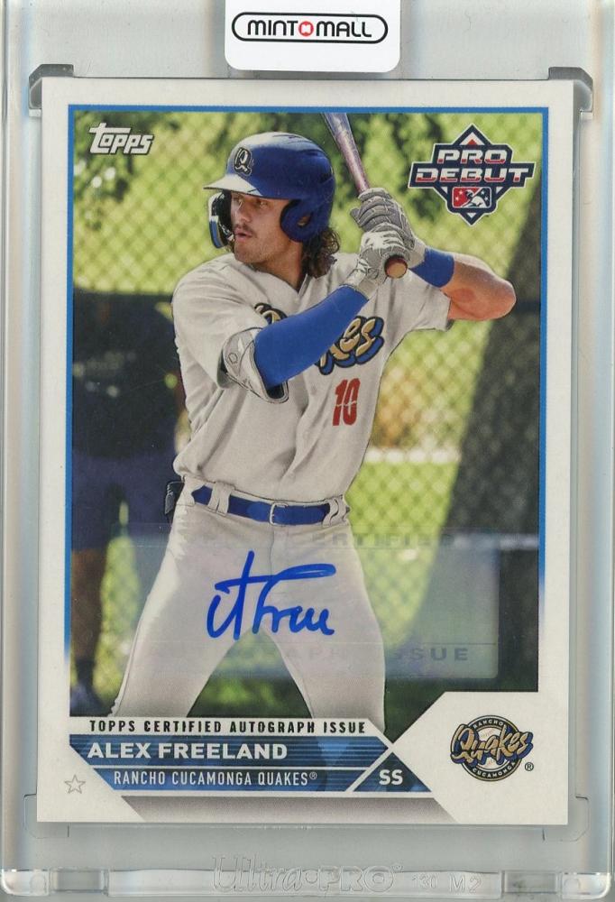 ミントモール / MINT 池袋店 / 2023 Topps Pro Debut Alex Freeland Autographs Los ...