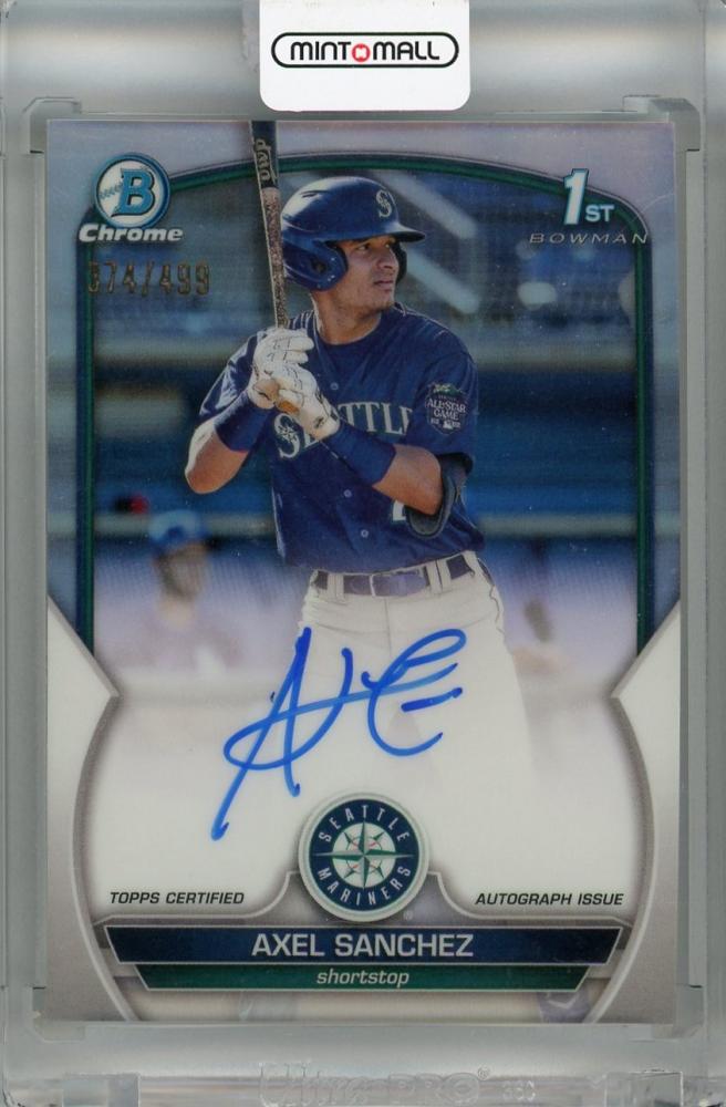 ミントモール / MINT 浦和店 / 2023 Topps Bowman Chrome Axel Sanchez Chrome ...