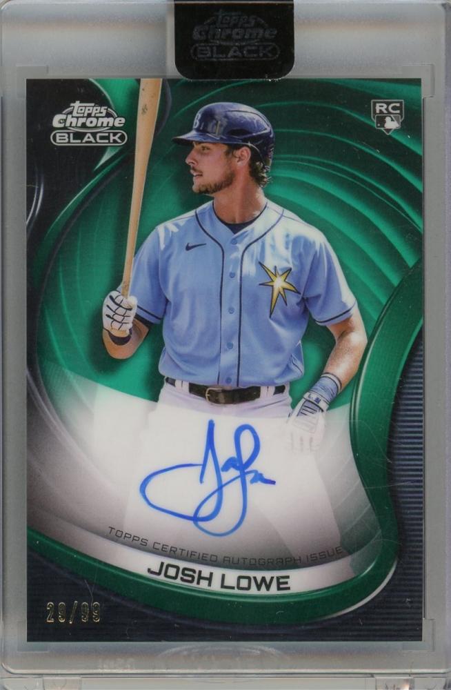 ミントモール / MINT 浦和店 / 2022 Topps Chrome Black Josh Lowe Chrome Black ...