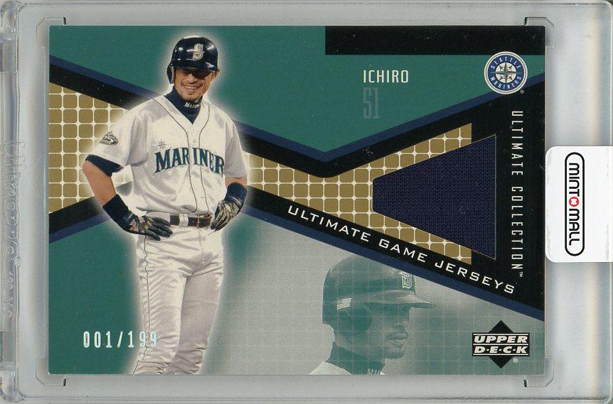 ミントモール / MINT 梅田店 / 2002 UPPER DECK Ultimate Collection Ichiro Game Used Jersey【001/199 First No.】