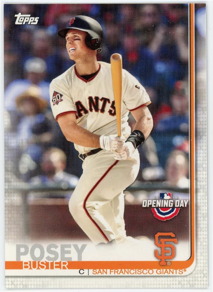 ミントモール / MINT BASE店 (TCシングル通販) / 2019 Topps Opening Day #105 Buster Posey