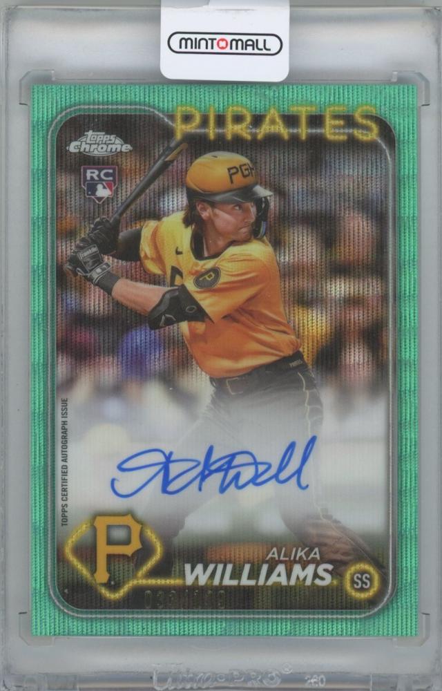 ミントモール / MINT 横浜店 / 2024 TOPPS Chrome Rookie Autographs Aqua Wave ...