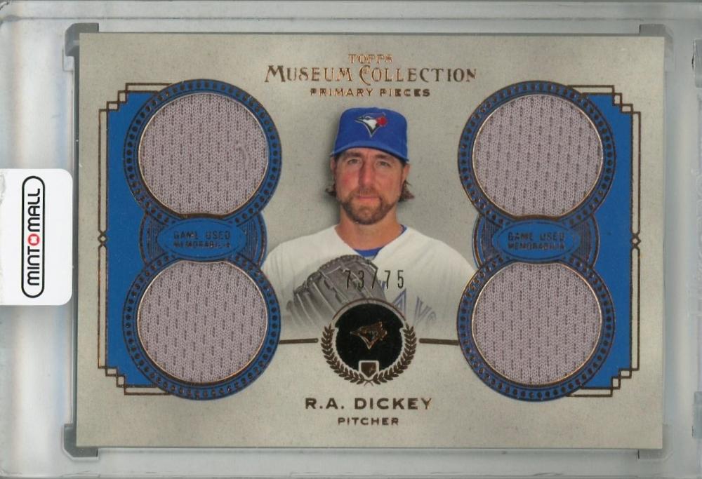 ミントモール / MINT 浦和店 / 2013 Topps Museum Collection Toronto Blue Jays R.A. Dickey Primary Pieces ...