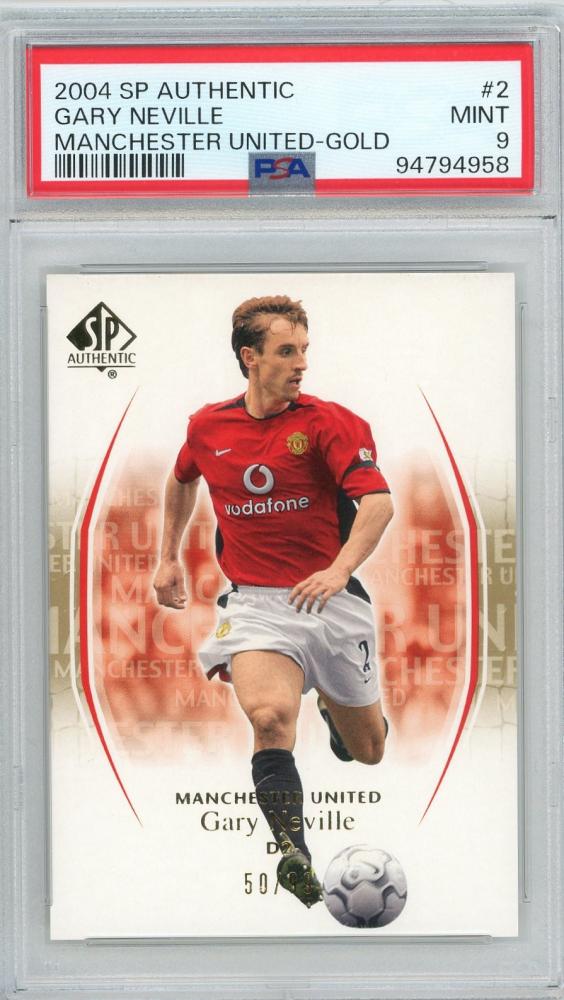 ミントモール / MINT 新宿店 / 2004 UPPER DECK SP Authentic Gary Neville Gold #2 ...