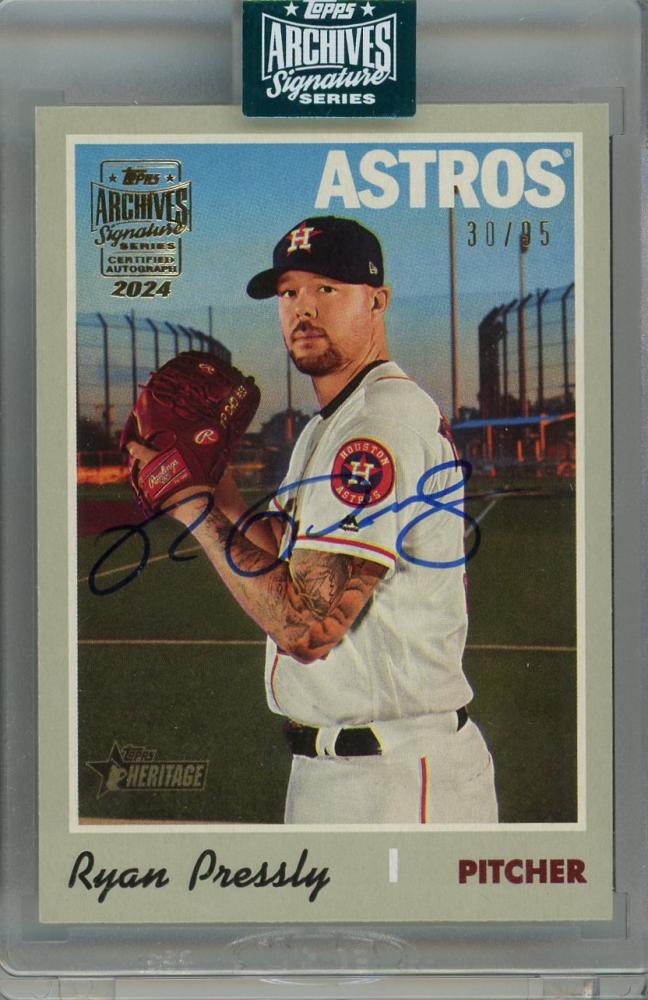 ミントモール / MINT 浦和店 / 2024 Topps Archives Signature Series Active Player Edition Ryan Pressly ...