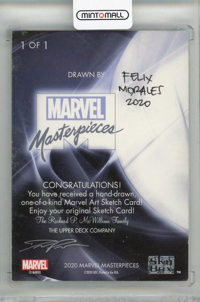 ミントモール / MINT 新宿店 / 2020 SkyBox Marvel Masterpieces Felix Morales ...