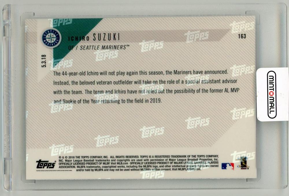 ミントモール / MINT LAB TOKYO店 / 2018 Topps Now Front-Office Roll ...