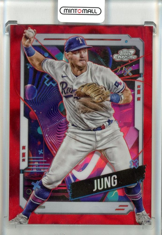 ミントモール / MINT 池袋店 / 2024 Topps Cosmic Chrome Josh Jung Red Flare Refractors【2/5】 Texas Rangers
