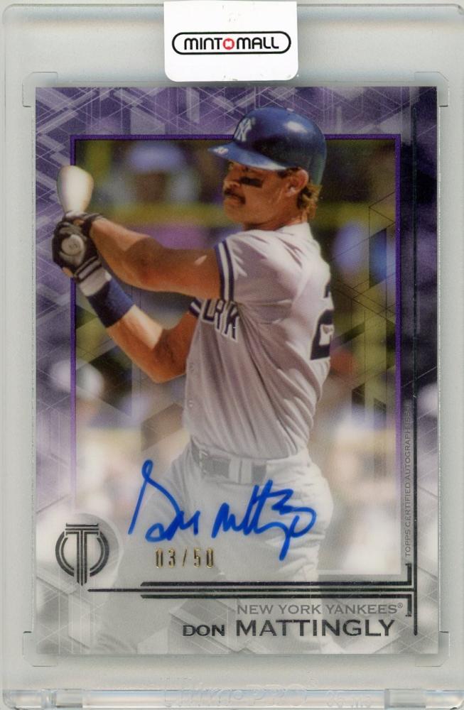 ミントモール / MINT LAB TOKYO店 / 2019 Topps Tribute Autograph Purple Don ...