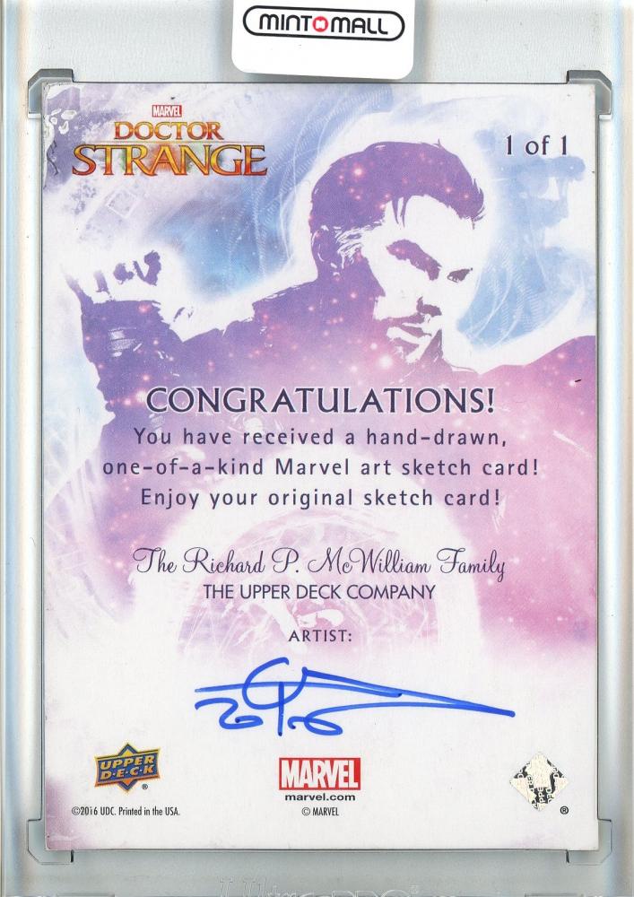 ミントモール / MINT 池袋店 / 2016 Upper Deck Doctor Strange Nova Tom Carlton ...