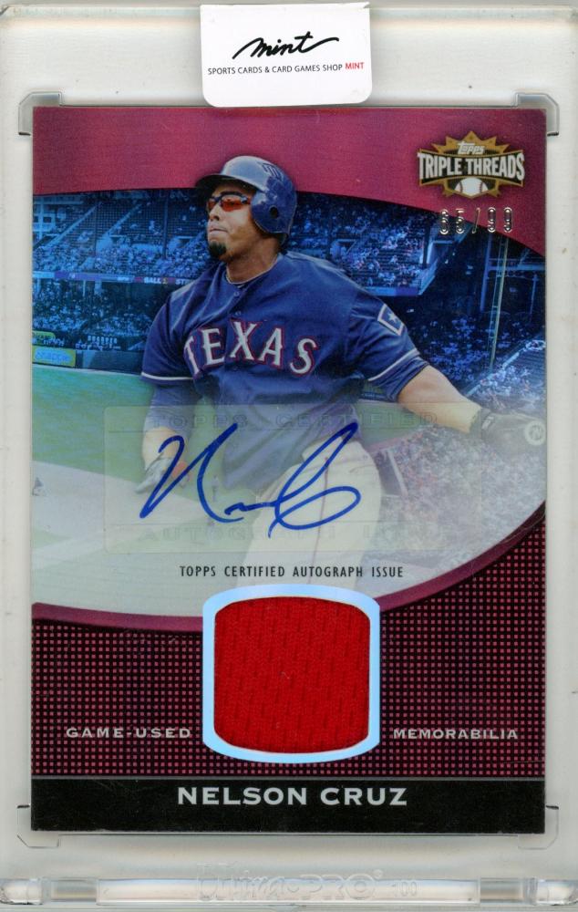 ミントモール / MINT 三宮店 / 2011 Topps Triple Threads Nelson Cruz Relic ...