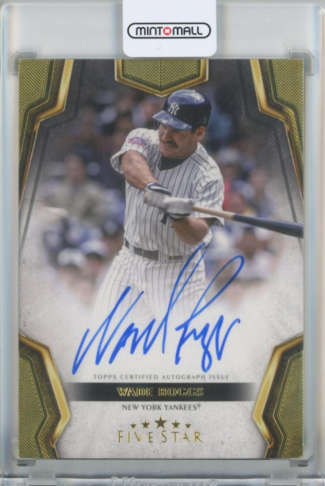 ミントモール / MINT 広島店 / 2024 TOPPS FIVE STAR Wade Boggs Autographs New York Yankees