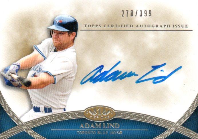 ミントモール / MINT 梅田店 / 2012 TOPPS Tier One Adam Lind Autograph 270/399